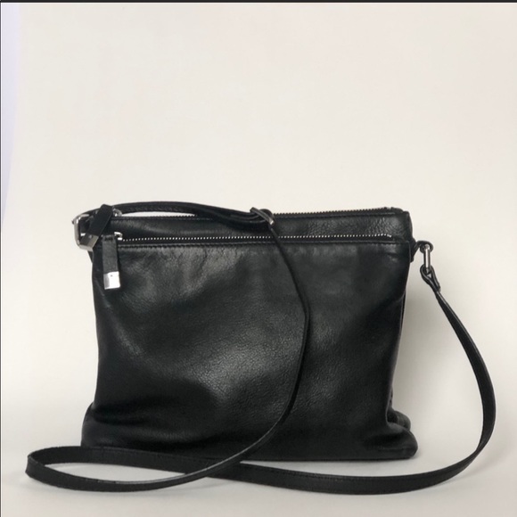 margot | Bags | Margot Black Leather Crossbody Purse | Poshmark